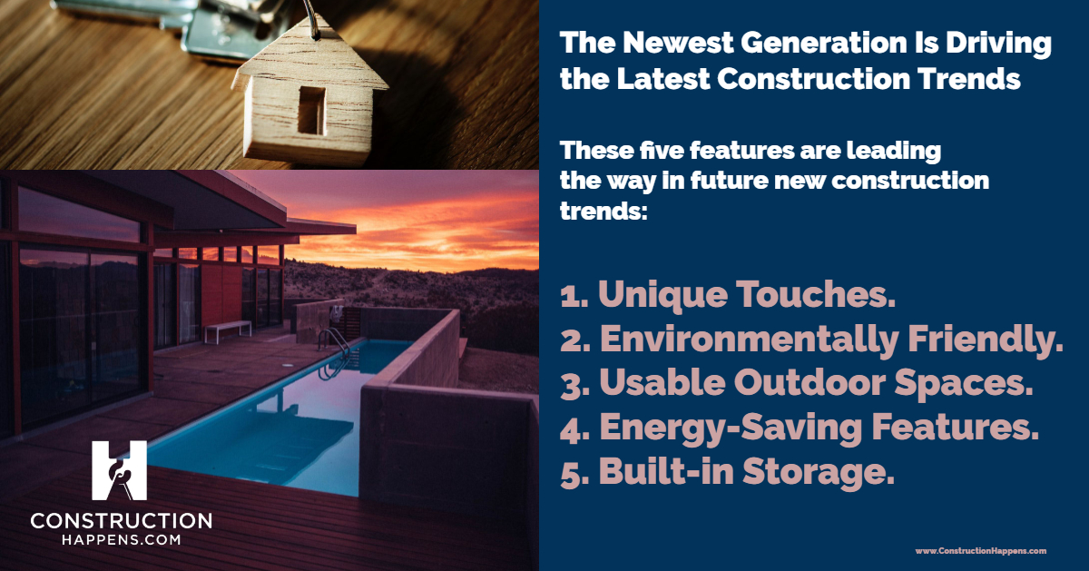 The Newest Generation Is Driving The Latest Construction Trends